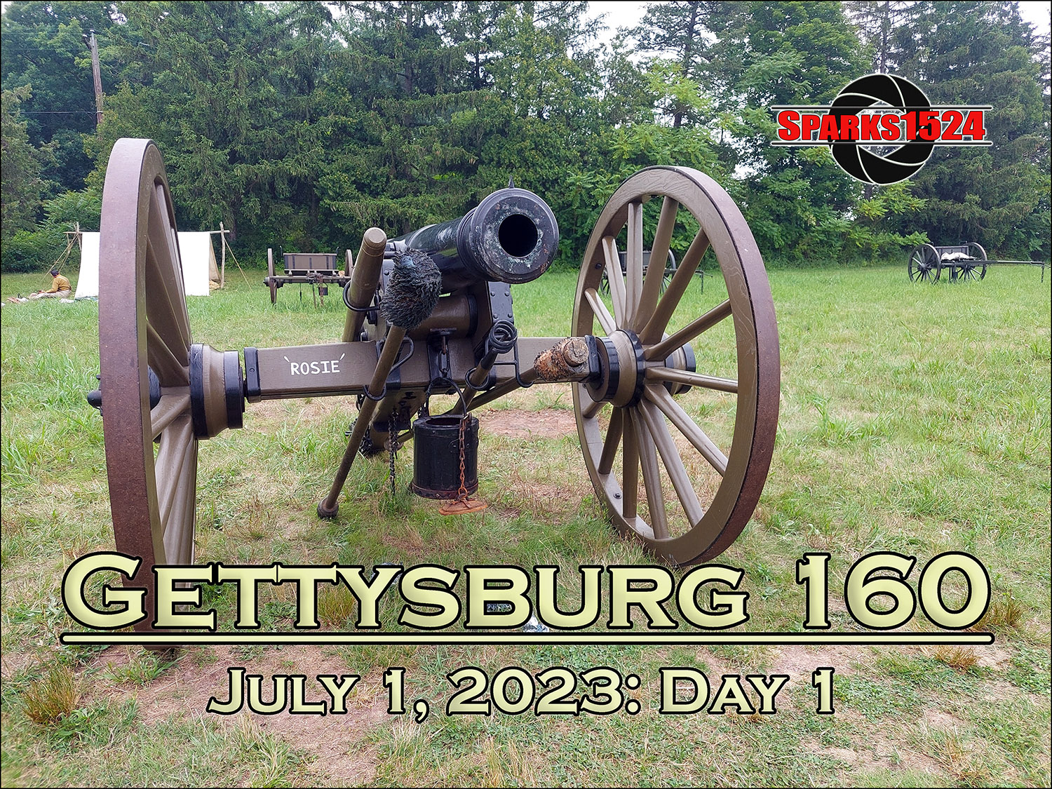 Gettysburg 160 – Day 1 – Sparks1524